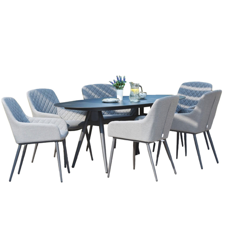 All Weather Fabric Garden Dining Chairs - Outdoor Furniture | Shinlin ...