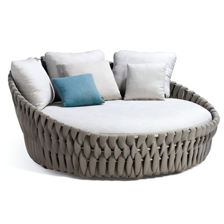 TC001 Round Rope Weaving Outdoor Daybed - Buy Daybed, Outdoor Daybed ...